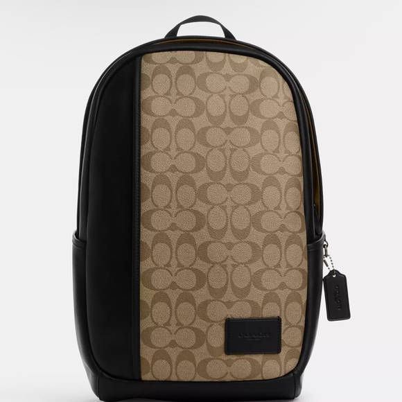 Coach | Bags | Coach Edge Backpack In Signature Canvas ...
